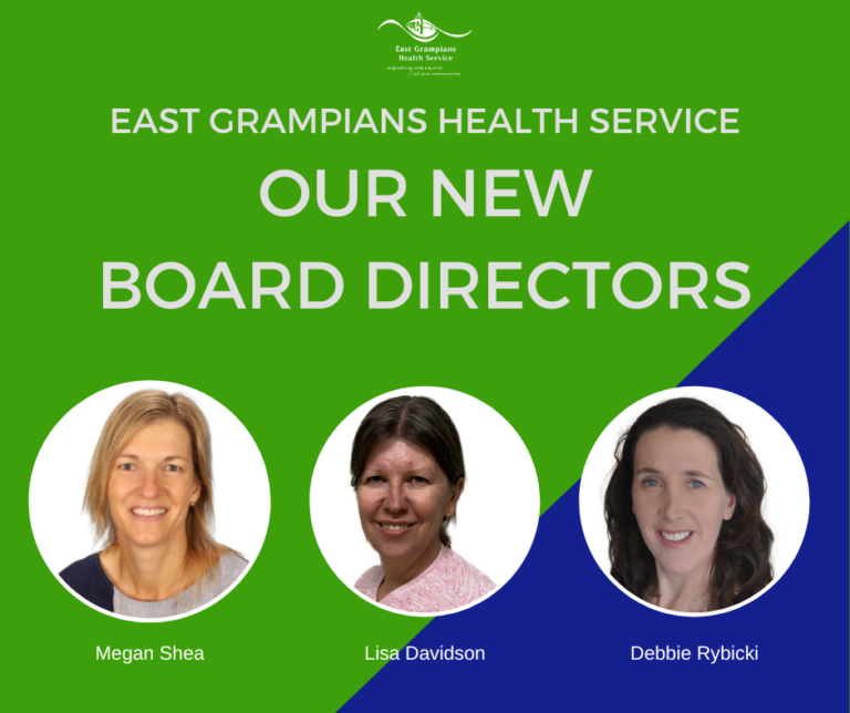 New Board Directors appointed – East Grampians Health Service